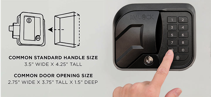RVLock Trek Keyless Handle