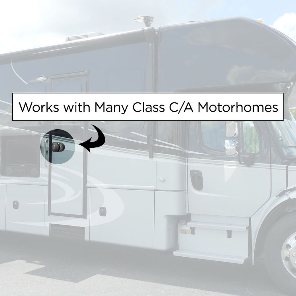 RVLock Charter Keyless Handle for Class C/A Motorhomes Left Hand